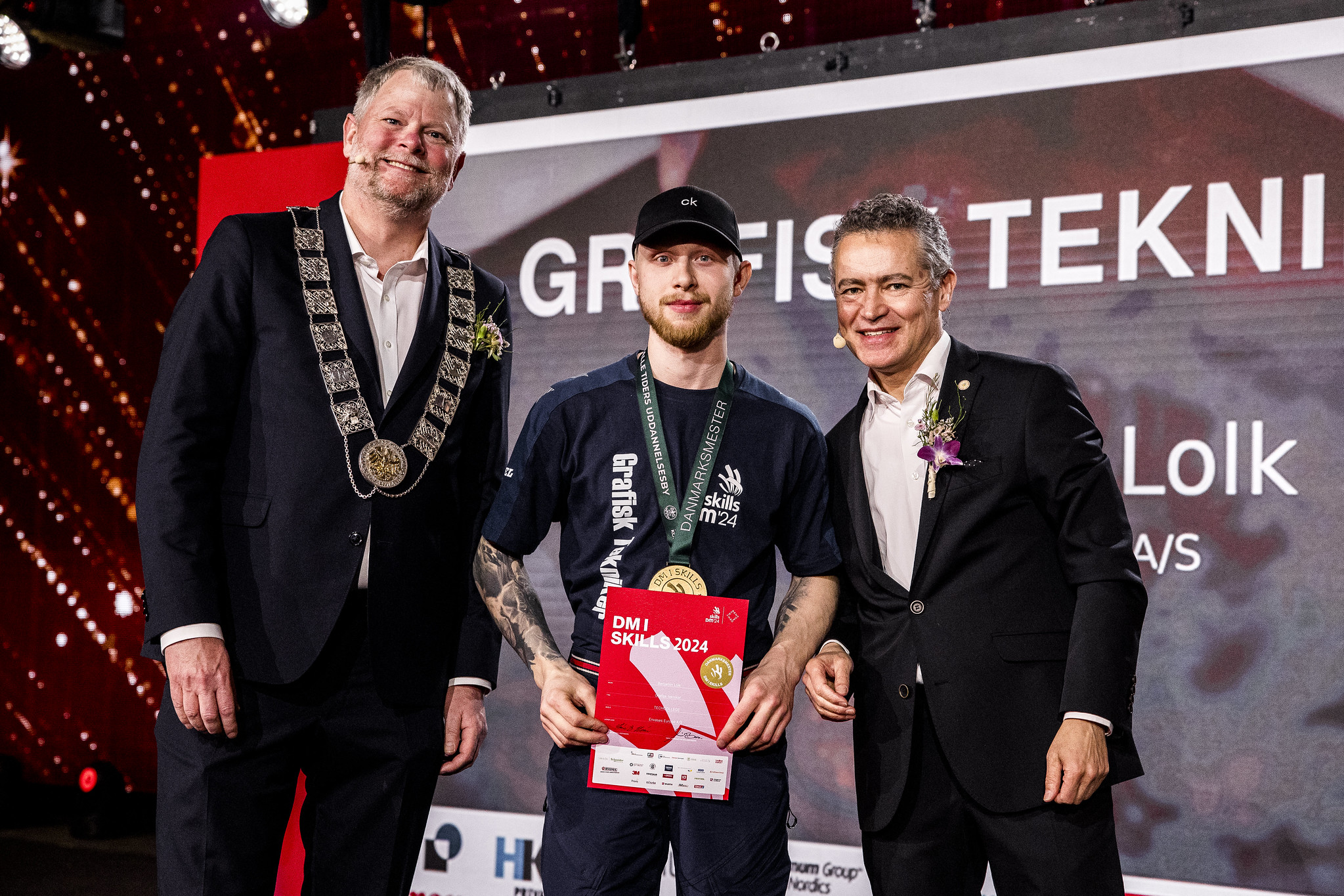 Benjamin Lolk fra Odense har vundet DM i Skills 2024 for grafiske ...
