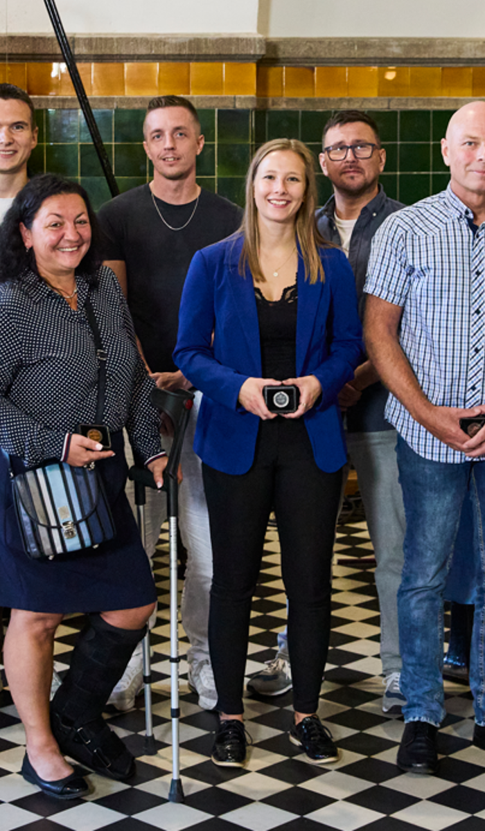 Nyudklækkede mediegrafikere og grafiske teknikere hædret med medaljer