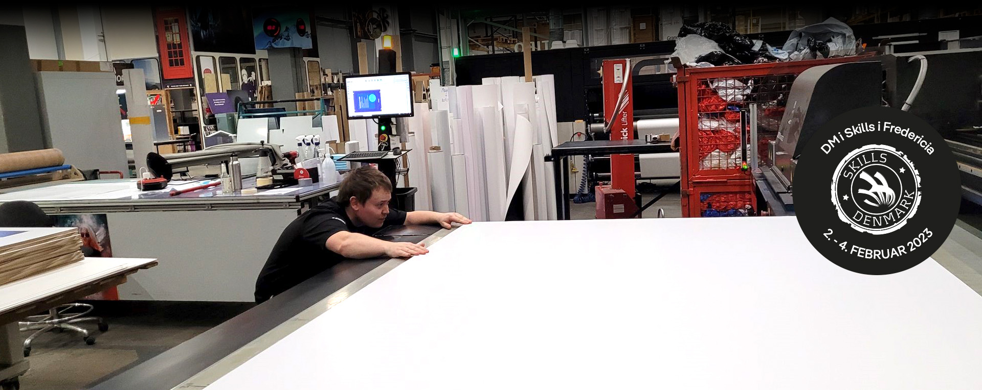 Grafisk tekniker Andreas går efter at blive nummer 1 til DM